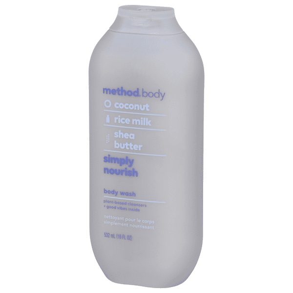Method Body Simply Nourish Body Wash Coconut Rice Milk Shea Butter | Hy ...