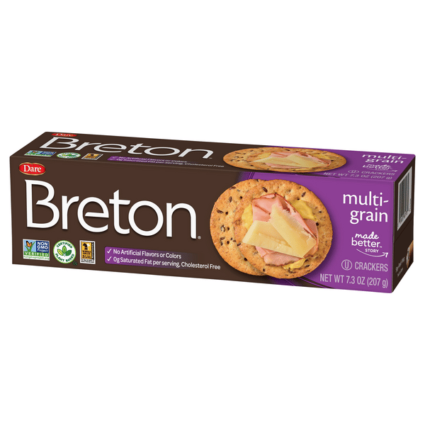 Breton Crackers, Multi-Grain | Hy-Vee Aisles Online Grocery Shopping