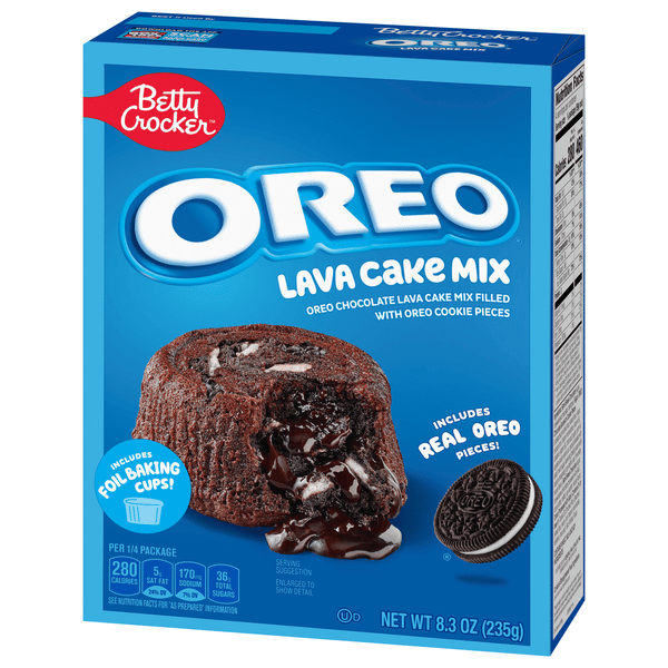 Betty Crocker Oreo Lava Cake Mix | Hy-Vee Aisles Online Grocery Shopping
