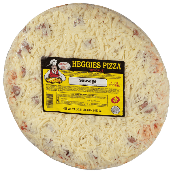 Heggies Sausage Pizza | Hy-Vee Aisles Online Grocery Shopping