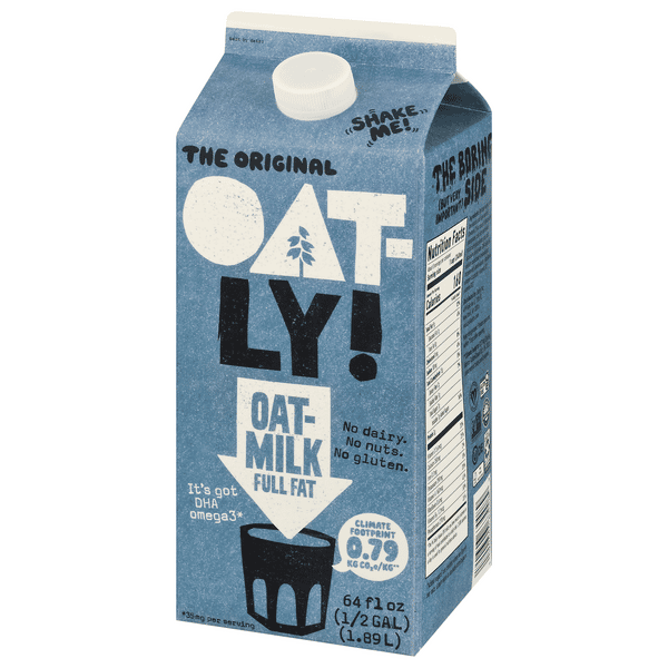 OATLY Oat Milk Full Fat | Hy-Vee Aisles Online Grocery Shopping