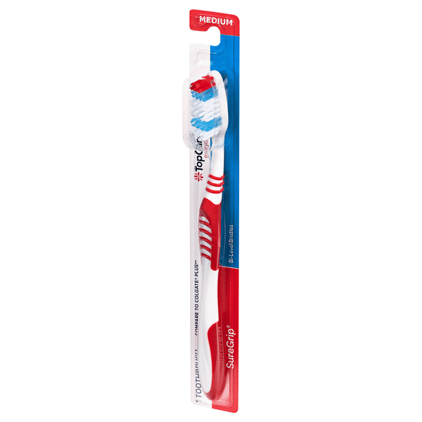 TopCare Gem Grip Medium Toothbrush | Hy-Vee Aisles Online Grocery Shopping