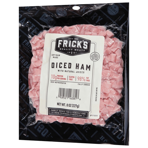 Frick's Diced Ham with Natural Juices 8 oz | Hy-Vee Aisles Online ...
