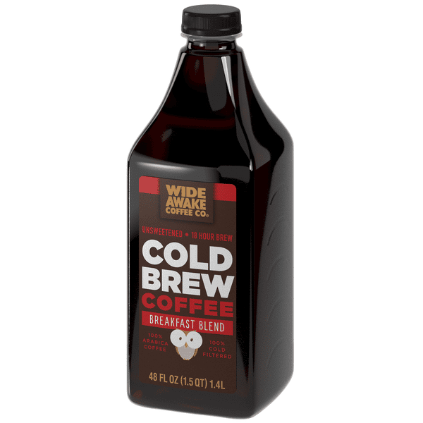Wide Awake Coffee Co. Cold Brew Coffee Unsweetened Breakfast Blend | Hy ...