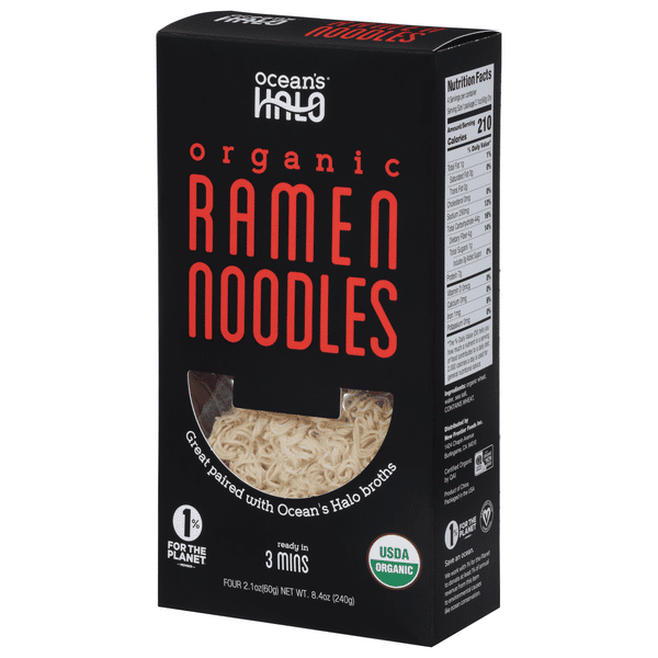 Ocean's Halo Ramen Noodles, Organic, 4-2.1 oz | Hy-Vee Aisles Online ...