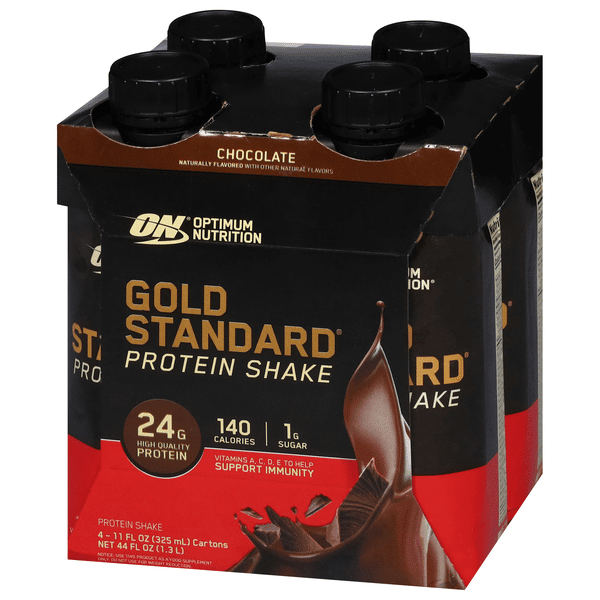 Optimum Nutrition Gold Standard Protein, Chocolate Ready to Drink Shake ...