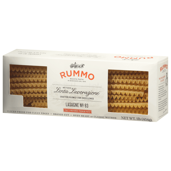 Rummo No. 83 Lasagne 1 lb | Hy-Vee Aisles Online Grocery Shopping