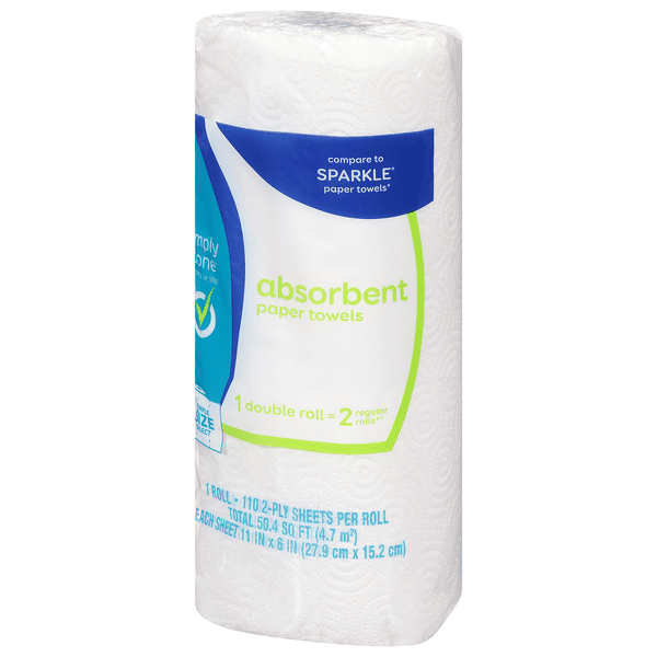 Simply Done Paper Towels, Absorbent, Simple Size Select, 2-Ply | Hy-Vee ...