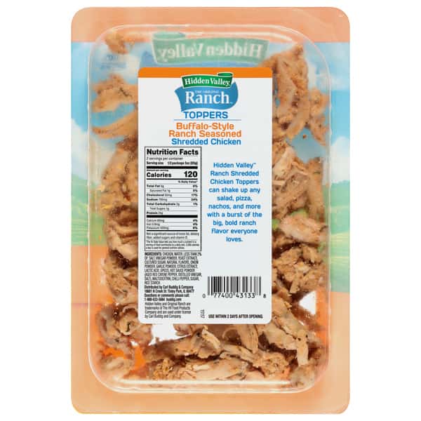 Hidden Valley The Original Ranch Toppers Buffalo-Style Ranch Seasoned ...