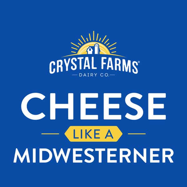 Crystal Farms Marble Jack Cheese Block, 8 oz | Hy-Vee Aisles Online ...
