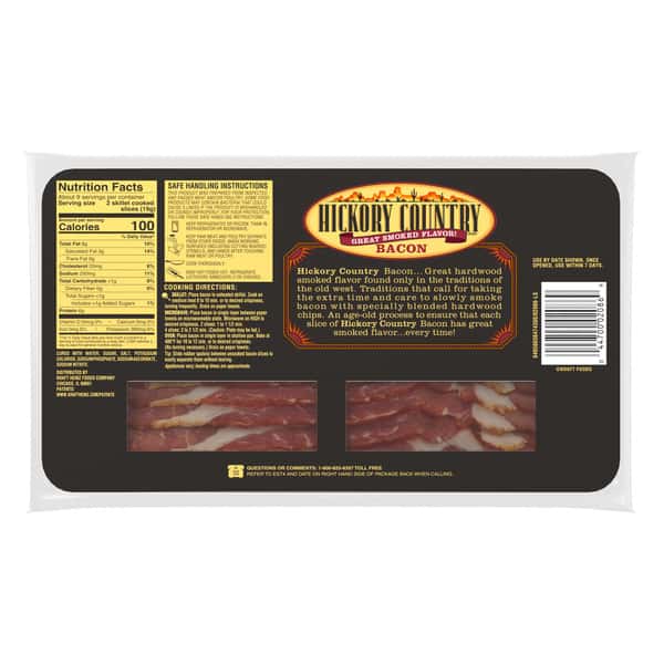 Hickory Country Smoked Bacon | Hy-Vee Aisles Online Grocery Shopping
