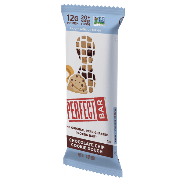 Perfect Bar Gluten-Free Chocolate Chip Cookie Dough Nut Butter Protein ...