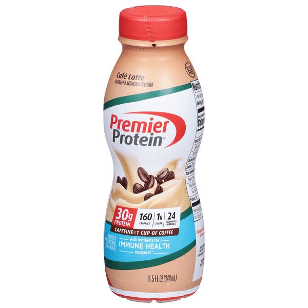 Premier Protein High Protein Shake, Cafe Latte | Hy-Vee Aisles Online ...