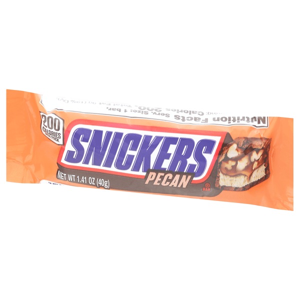 Snickers Pecan Milk Chocolate Candy, Single | Hy-Vee Aisles Online ...