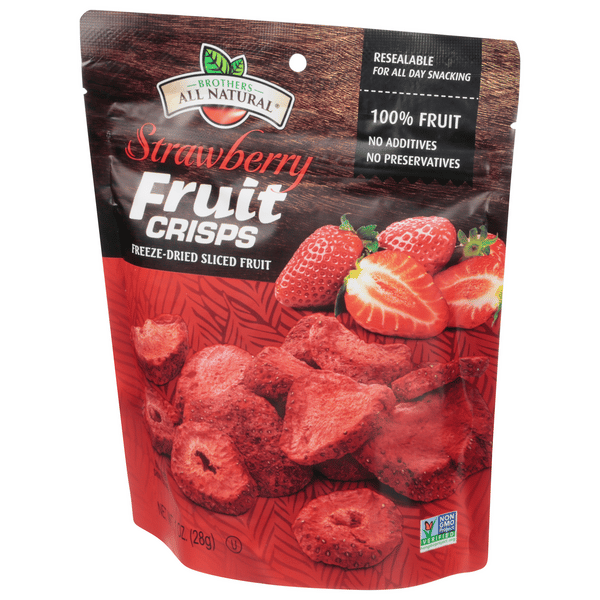 Brothers All Natural Fruit Crisps, Strawberry | Hy-Vee Aisles Online ...
