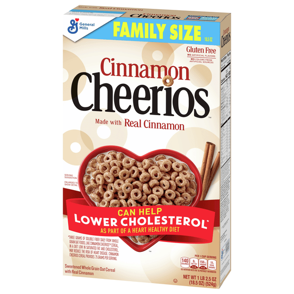 Cheerios Cereal Cinnamon Family Size | Hy-Vee Aisles Online Grocery ...