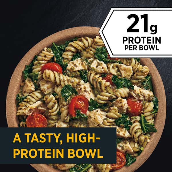 Healthy Choice Protein Bowls Pesto Chicken Pasta, High Protein Frozen ...