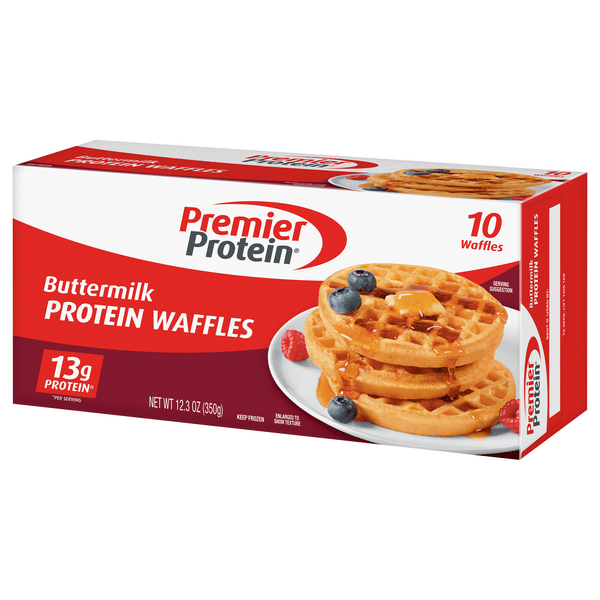Premier Protein Protein Waffles, 10Ct | Hy-Vee Aisles Online Grocery ...