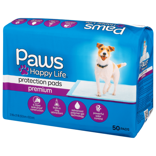 Paws Happy Life Protection Pads Premium | Hy-Vee Aisles Online Grocery ...