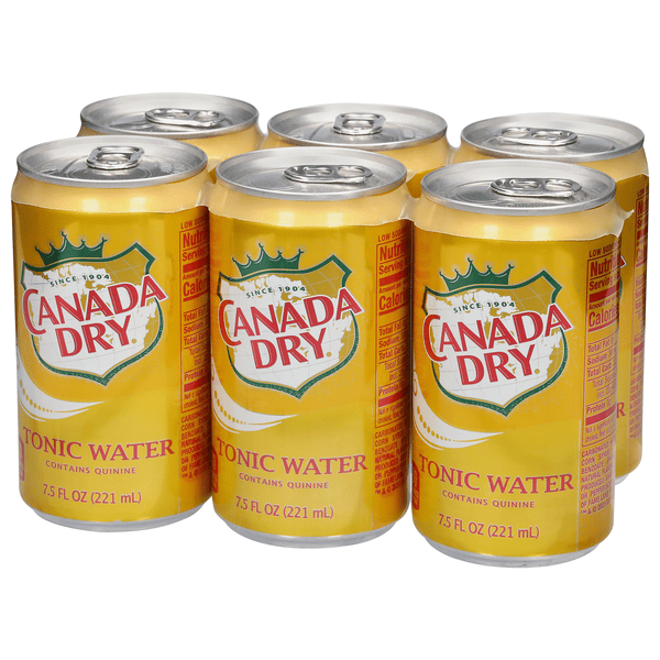 Canada Dry Tonic Water, 6Pk | Hy-Vee Aisles Online Grocery Shopping