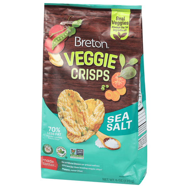 Breton Sea Salt Veggie Crisps | Hy-Vee Aisles Online Grocery Shopping