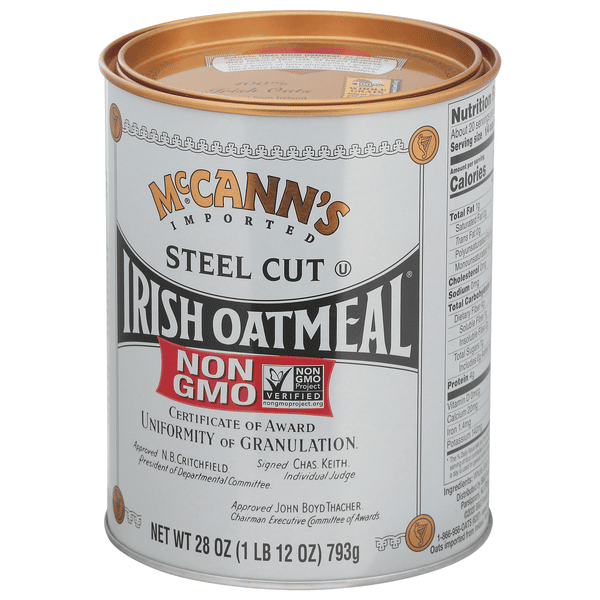 McCann's Imported Steel Cut Irish Oatmeal | Hy-Vee Aisles Online ...