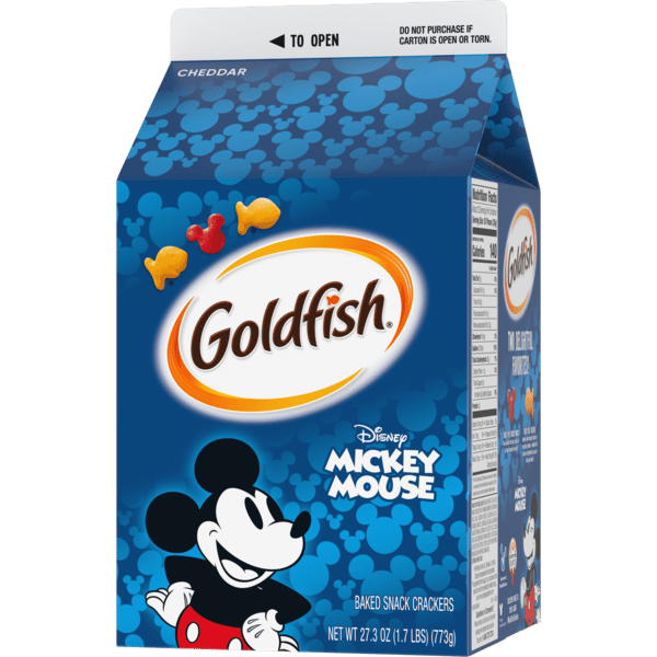 Pepperidge Farm Goldfish Disney Mickey Mouse Cheddar Crackers | Hy-Vee ...