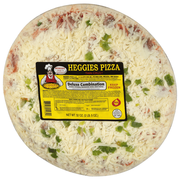 Heggies Deluxe Combination Pizza | Hy-Vee Aisles Online Grocery Shopping