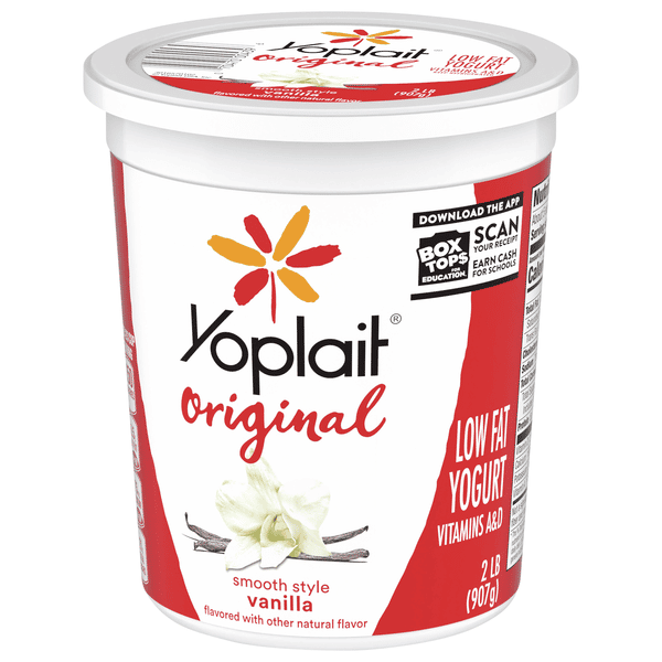 Yoplait Original Smooth Style Vanilla Low Fat Yogurt | Hy-Vee Aisles ...
