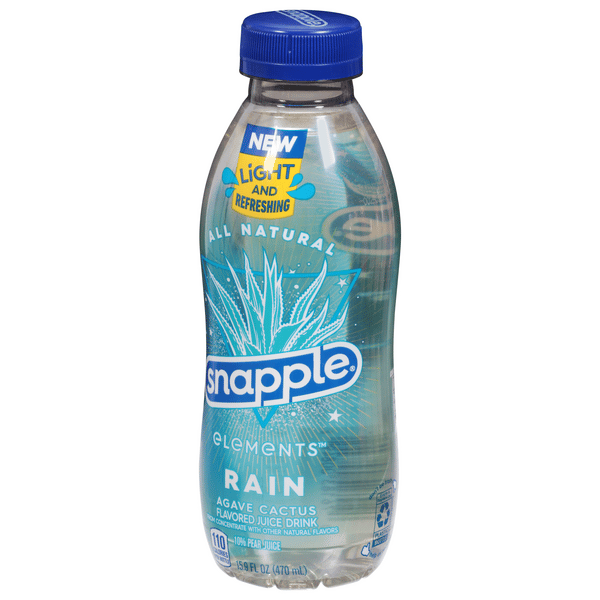 Snapple Elements Rain, Agave Cactus Juice Drink | Hy-Vee Aisles Online ...