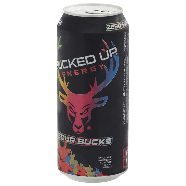 Bucked Up Sour Bucks Energy Drink | Hy-Vee Aisles Online Grocery Shopping