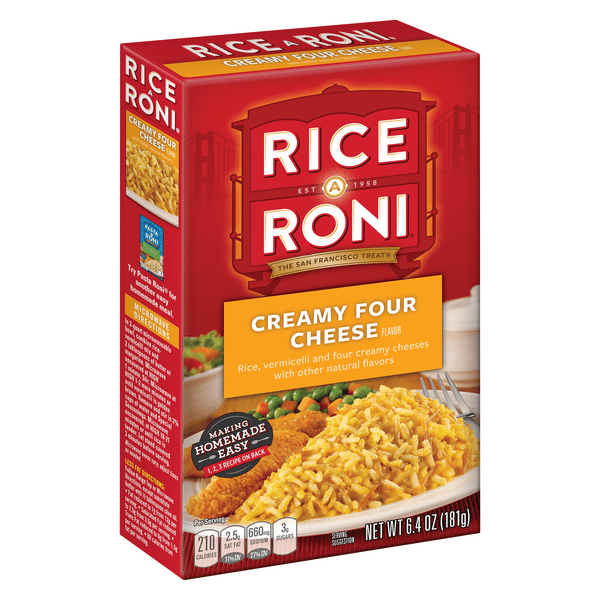 Rice-A-Roni Creamy Four Cheese | Hy-Vee Aisles Online Grocery Shopping