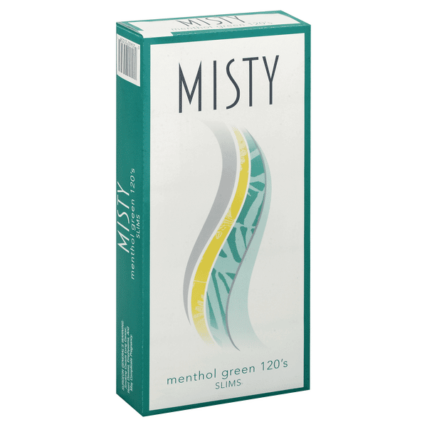 Misty Cigarettes, Menthol Green 120's Slims | Hy-Vee Aisles Online ...