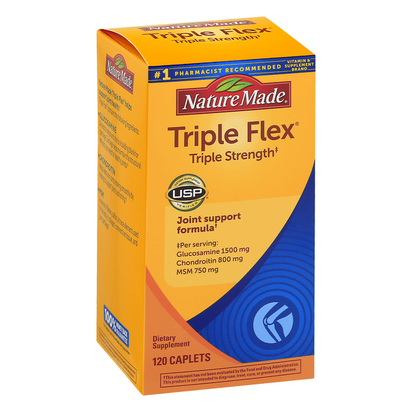 Nature Made Triple Flex Triple Strength Original Formula Caplets | Hy ...