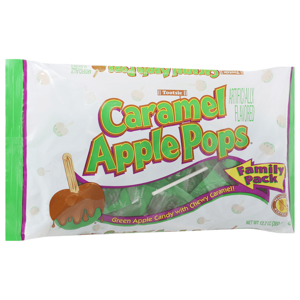 Tootsie Caramel Apple Pops Family Pack | Hy-Vee Aisles Online Grocery ...