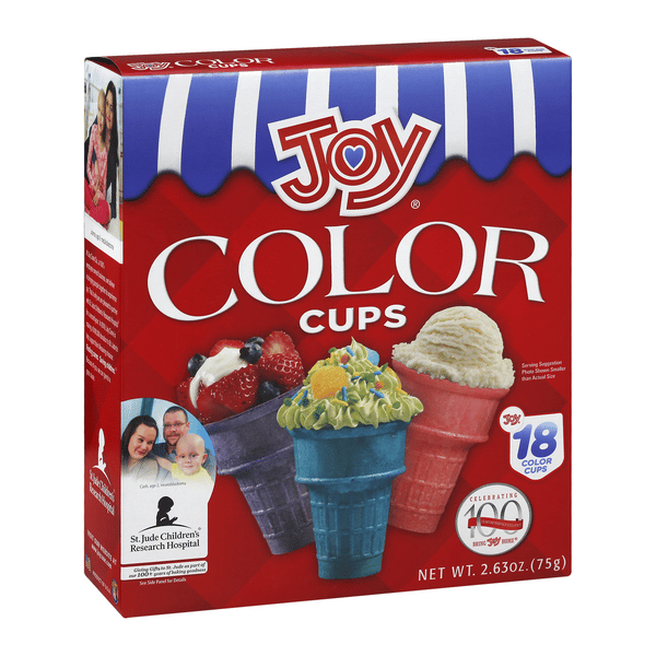 Joy Color Cups 18Ct | Hy-Vee Aisles Online Grocery Shopping