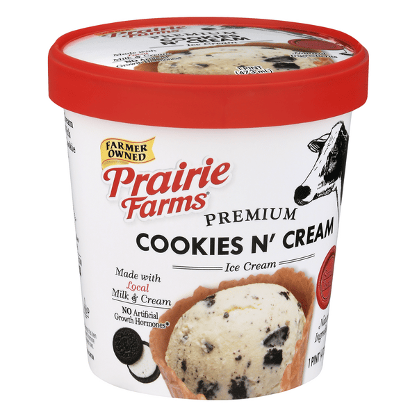 Prairie Farms Cookies n Cream Ice Cream | Hy-Vee Aisles Online Grocery ...