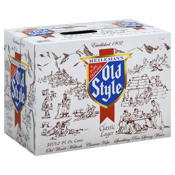 Old Style Beer, Classic Lager 30Pk | Hy-Vee Aisles Online Grocery Shopping