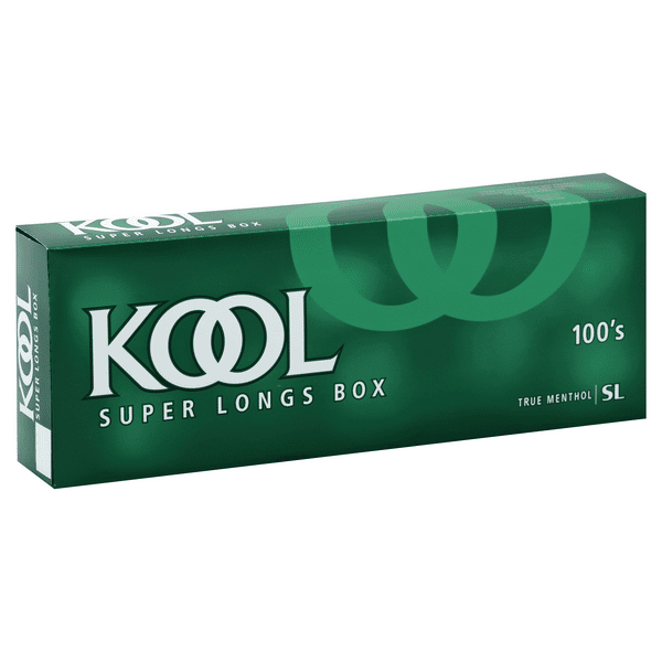 Kool Cigarettes, Super Longs Box, 100's, True Menthol | Hy-Vee Aisles ...