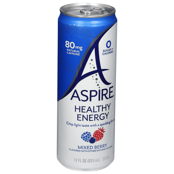 Aspire Mixed Berry Healthy Energy Drink | Hy-Vee Aisles Online Grocery ...