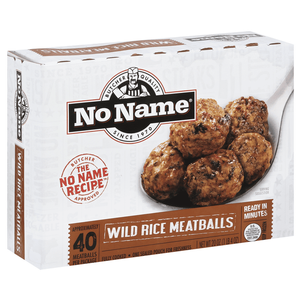 No Name Wild Rice Meatballs 40Ct | Hy-Vee Aisles Online Grocery Shopping