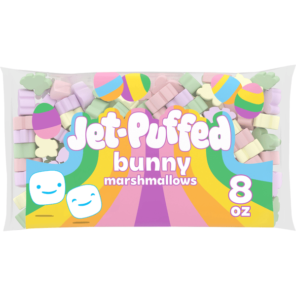 Jet-Puffed Bunny Shaped Marshmallows | Hy-Vee Aisles Online Grocery ...