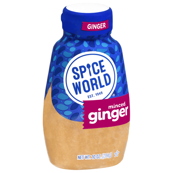 Spice World Minced Ginger 10 oz | Hy-Vee Aisles Online Grocery Shopping