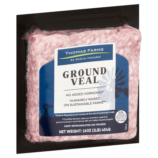 Thomas Farms Ground Veal 16 oz | Hy-Vee Aisles Online Grocery Shopping