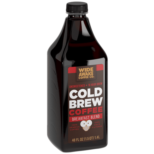 Wide Awake Coffee Co. Cold Brew Coffee Unsweetened Breakfast Blend | Hy ...