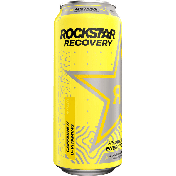 Rockstar Recovery Lemonade Energy Drink | Hy-Vee Aisles Online Grocery ...