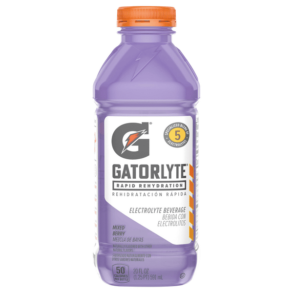 Gatorlyte Mixed Berry Electrolyte Beverage | Hy-Vee Aisles Online ...
