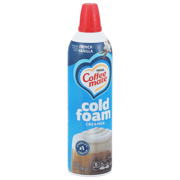 Coffee mate French Vanilla Flavored Cold Foam Creamer | Hy-Vee Aisles ...
