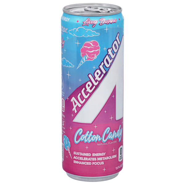 Accelerator Cotton Candy Energy Drink 12 fl oz | Hy-Vee Aisles Online ...