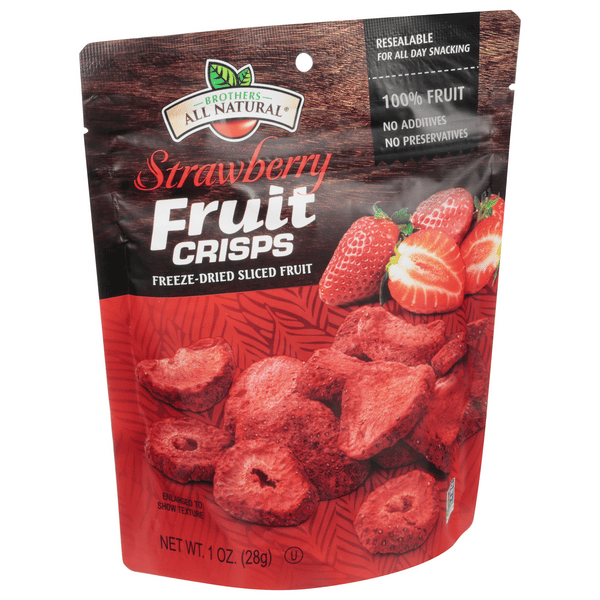 Brothers All Natural Fruit Crisps, Strawberry | Hy-Vee Aisles Online ...